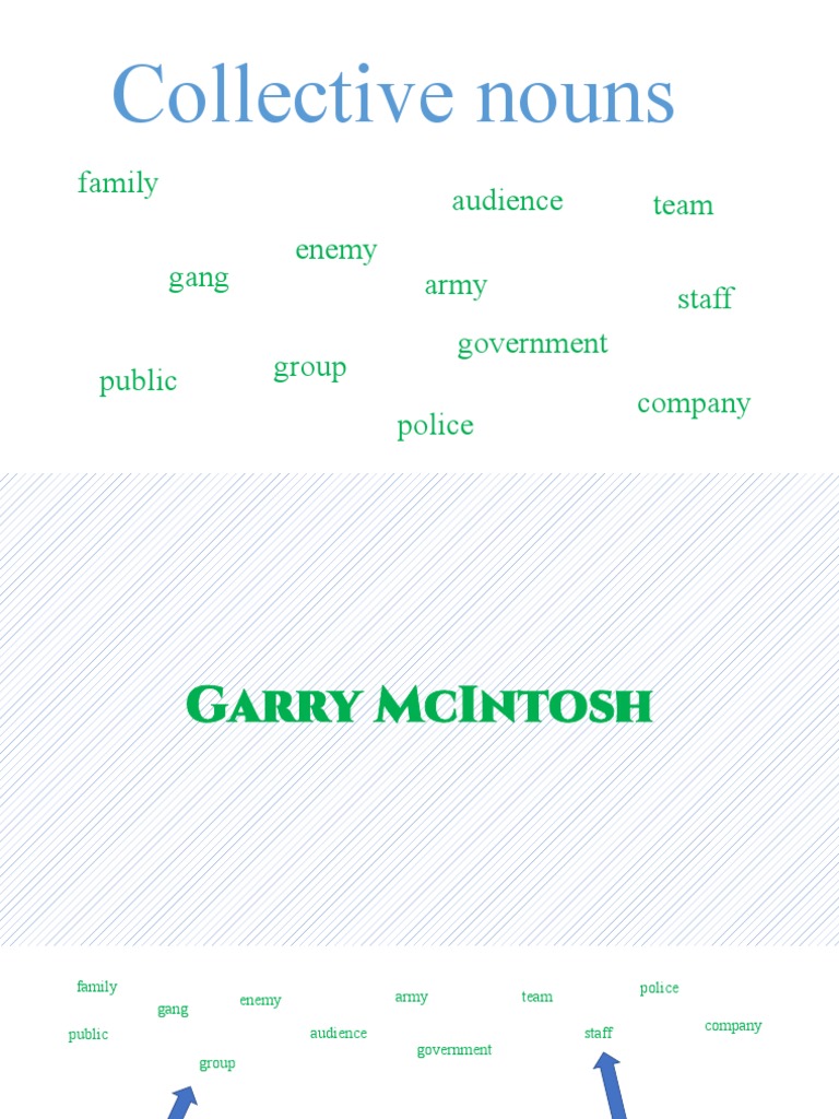 Collective Nouns | PDF | Grammatical Number | Plural