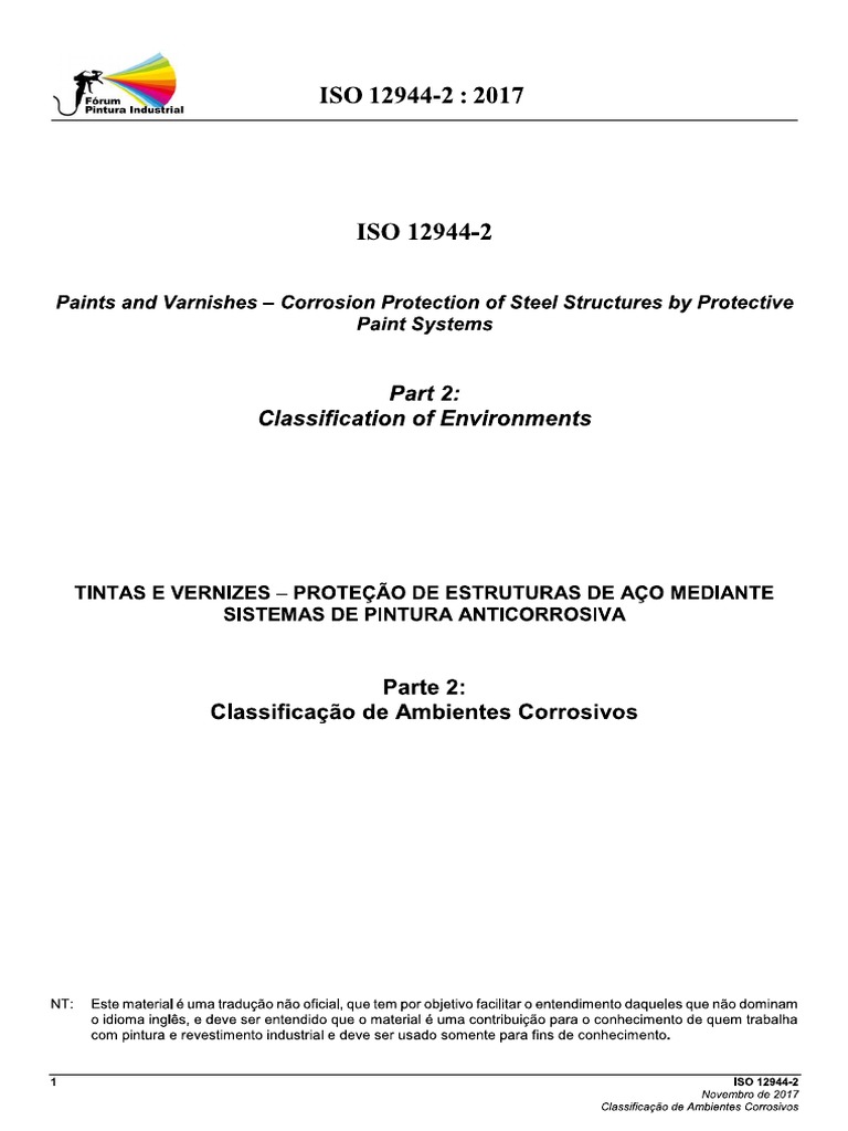 Iso 12944-2 | PDF
