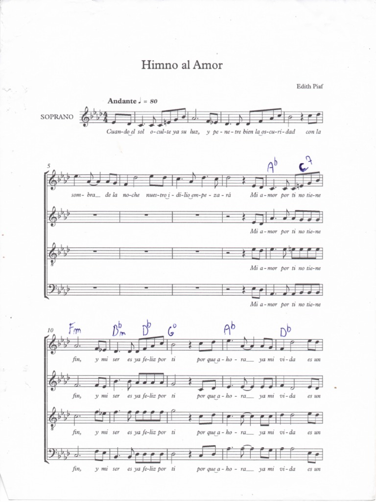 Himno Al Amor | PDF