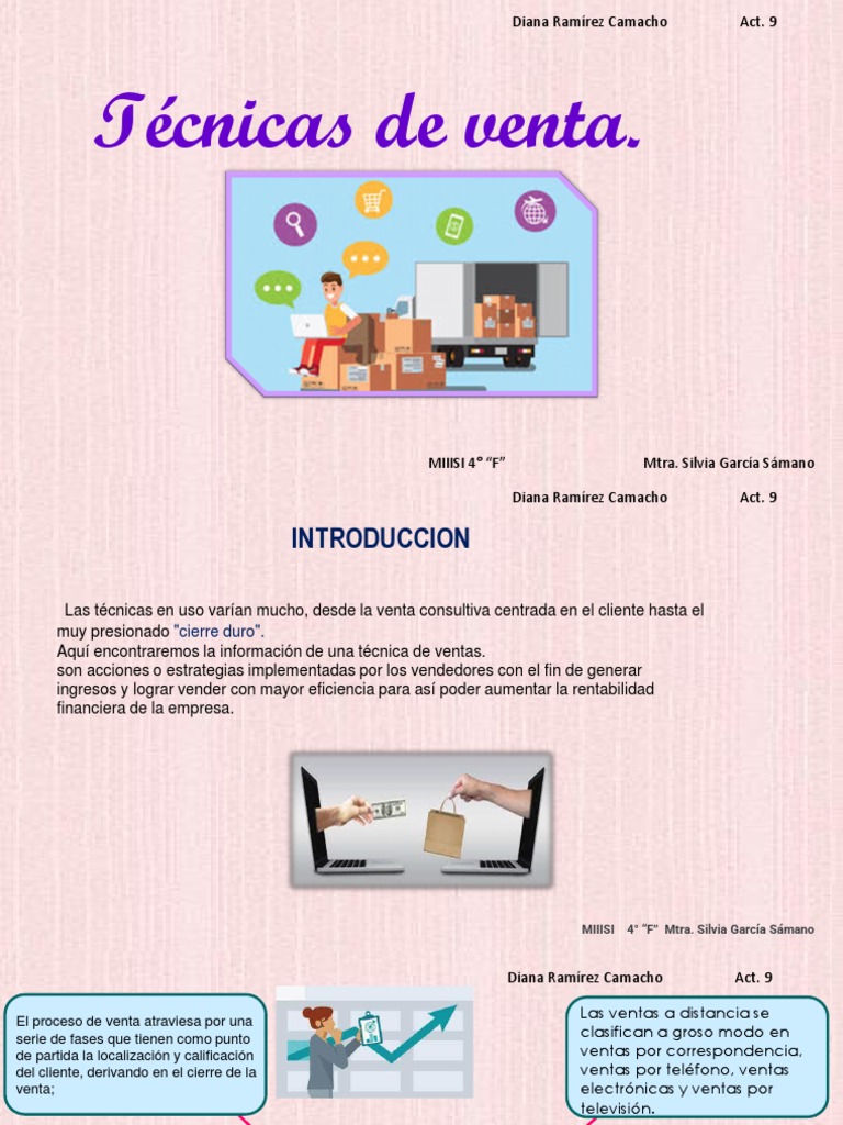 Técnicas de Venta y Estrategias Efectivas | PDF | Ventas | Marketing