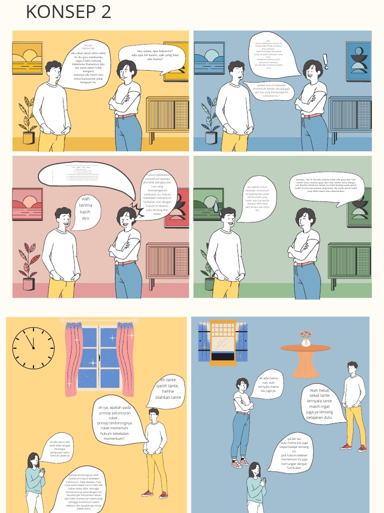 Komik Fisika Konsep 2 | PDF