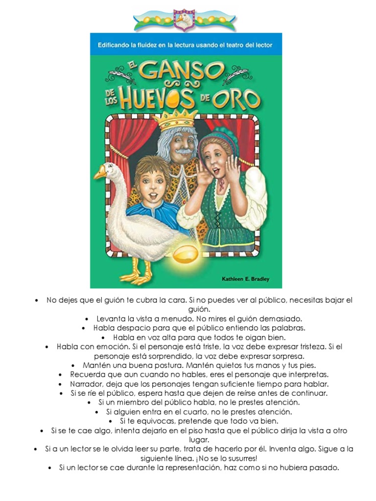 Kami Export - El Ganso de Los Huevos de Oro, Script | PDF