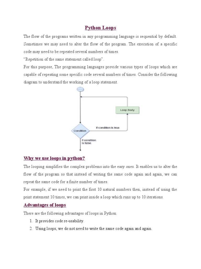 Lect 15 Loop Pdf Control Flow Python Programming Language 9391