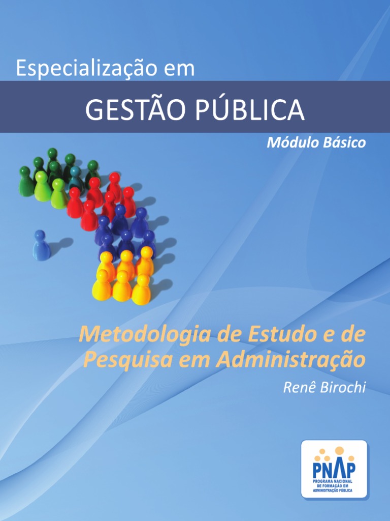 PNAP - Modulo Basico - GP - Metodologia de Estudo e Pesquisa em ...