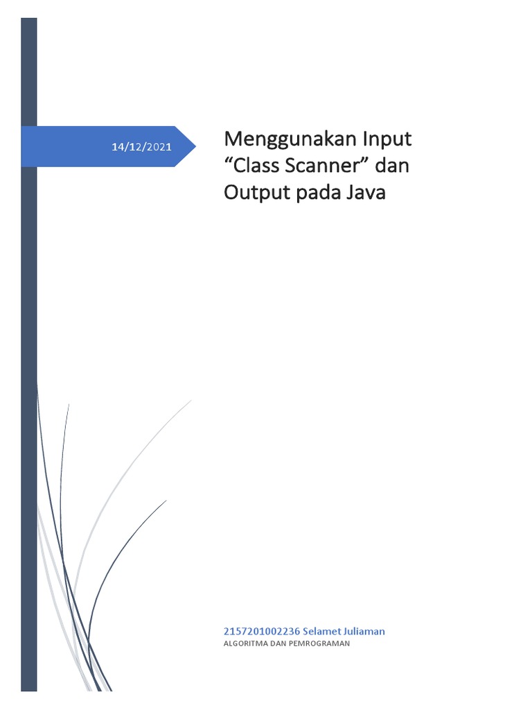 Class Scanner | PDF