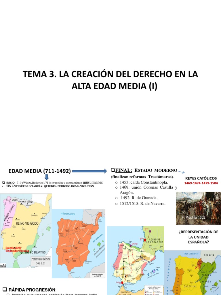 TEMA 3 - I - AEM Alu | PDF | Edades medias