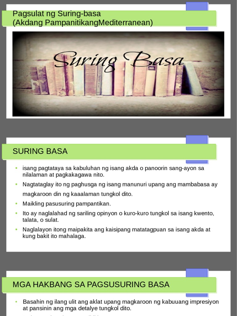Suring Basa | PDF