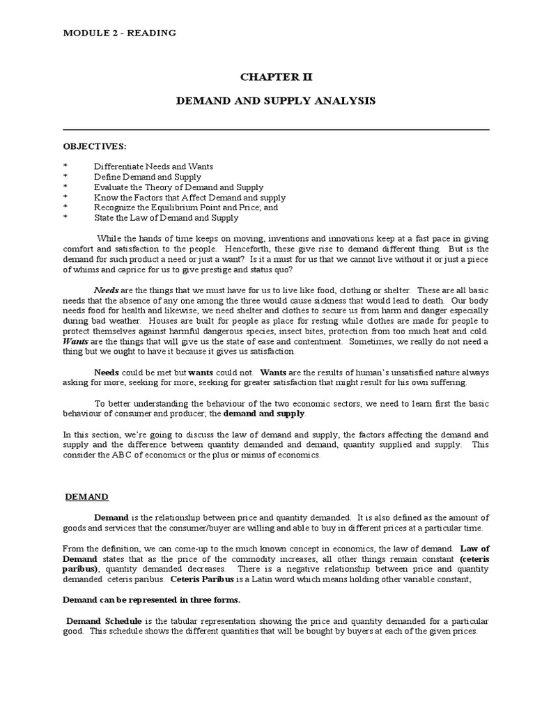 Modules 2 3 | PDF | Elasticity (Economics) | Price Elasticity Of Demand