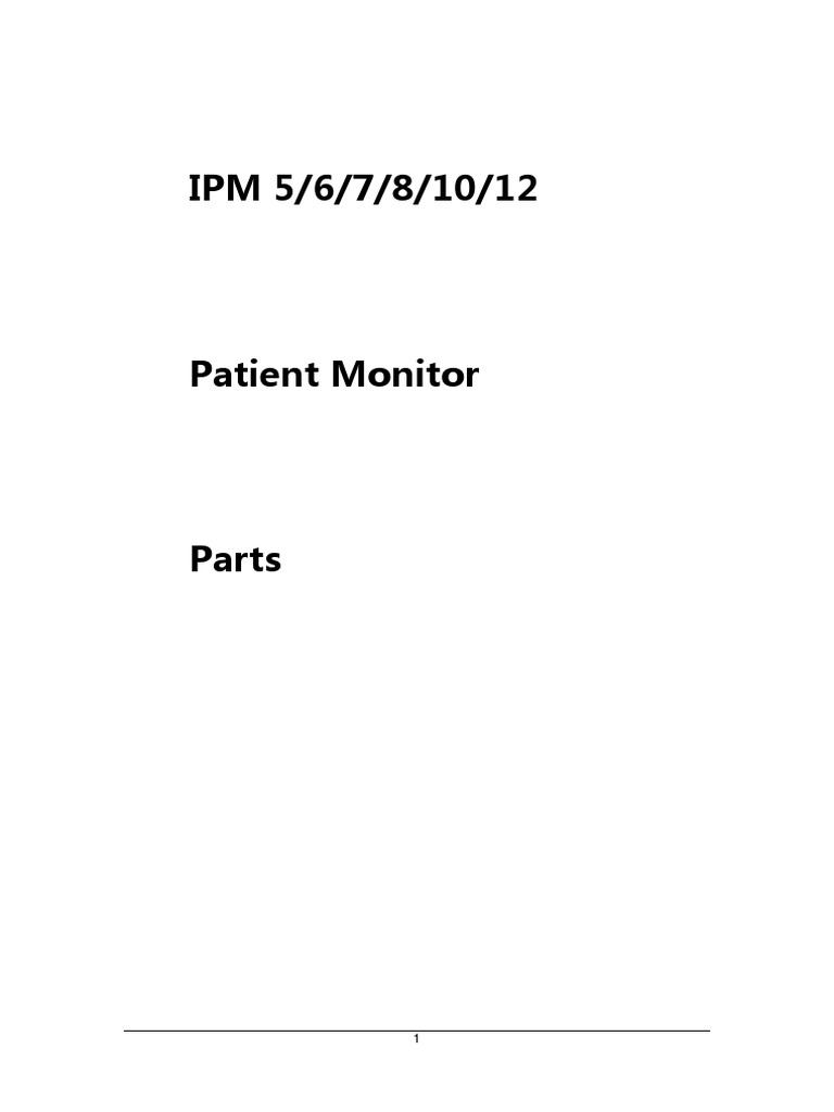 Ipm Parts en v1.0 | PDF | Usb | Electrical Connector