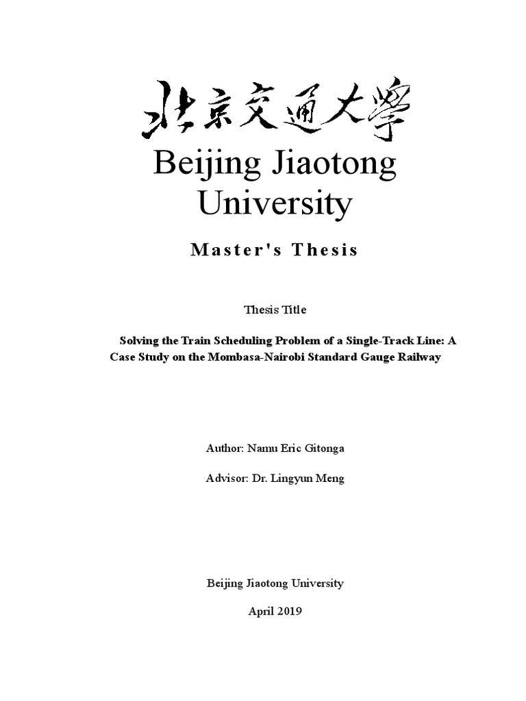 Thesis Eric Final | PDF | Mathematical Optimization | Scheduling (Production Processes)