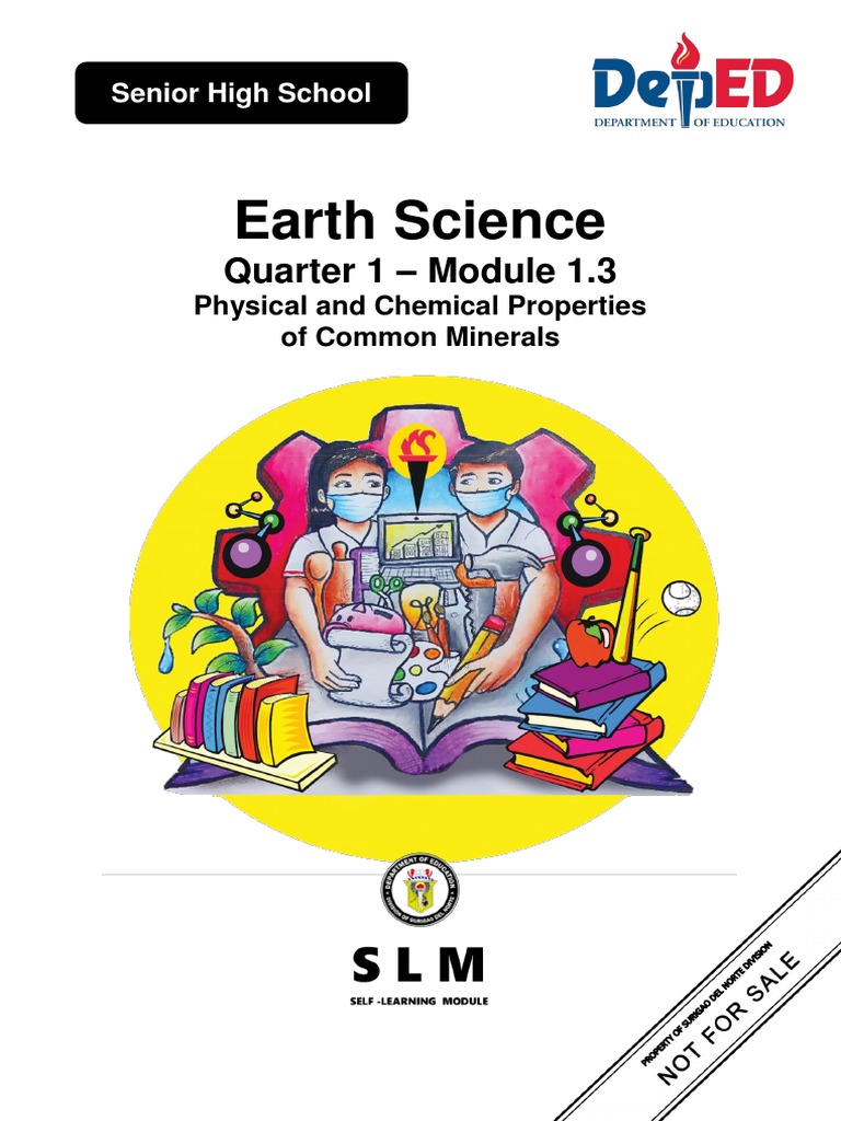 Earth Science-11-Q1M1.3-S11ES-Ib-5 | PDF | Minerals | Quartz