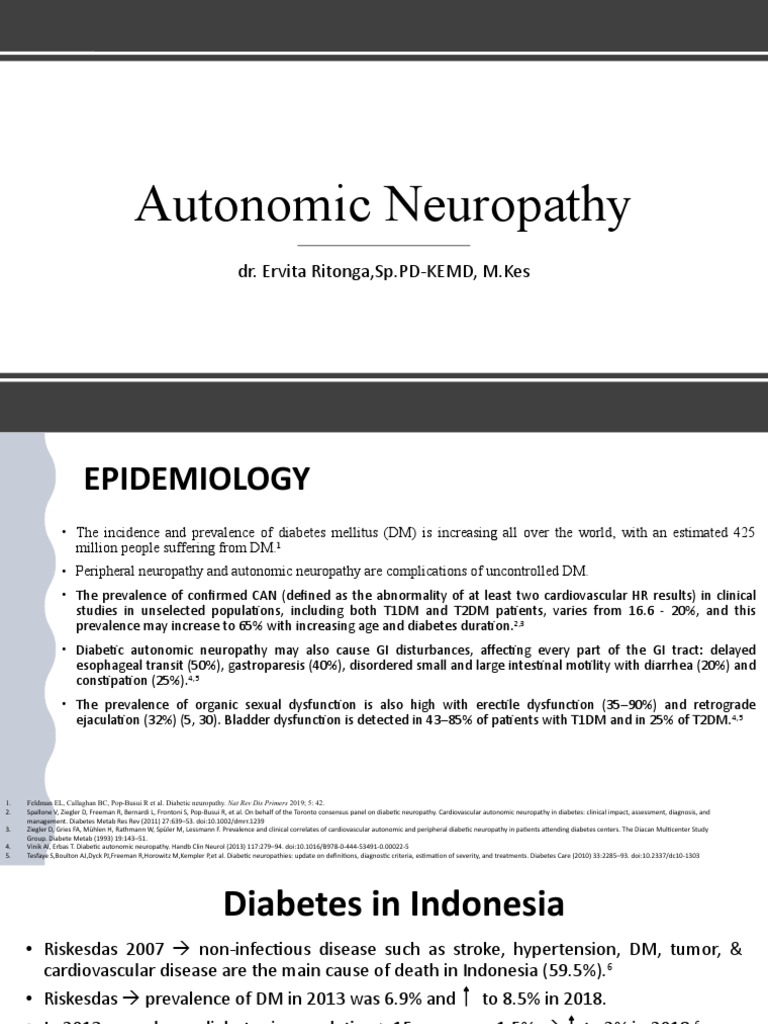 Autonomic Neuropathy | PDF | Peripheral Neuropathy | Diabetes