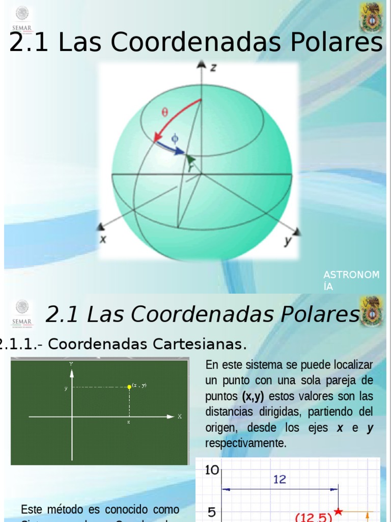 Coordenadas Polares | PDF | Notación Matemática | Geometría algebraica