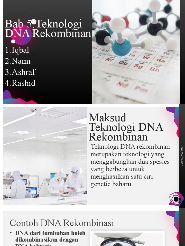 Bab 5 Teknologi DNA Rekombinan | PDF