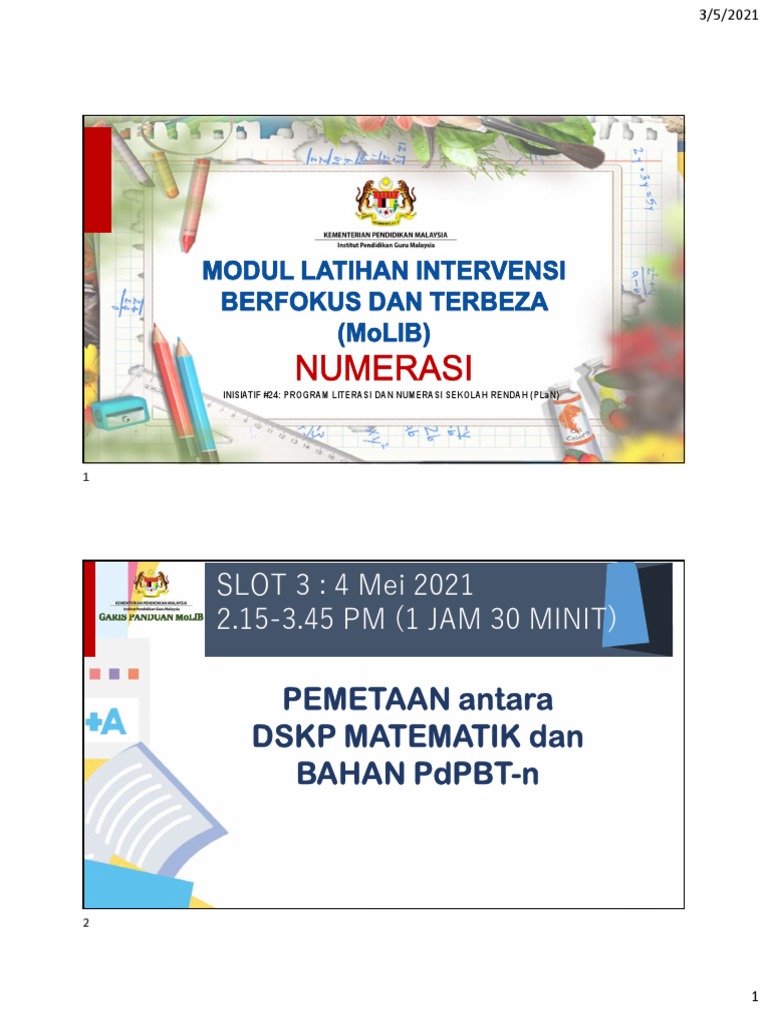 Program Literasi & Numerasi | PDF