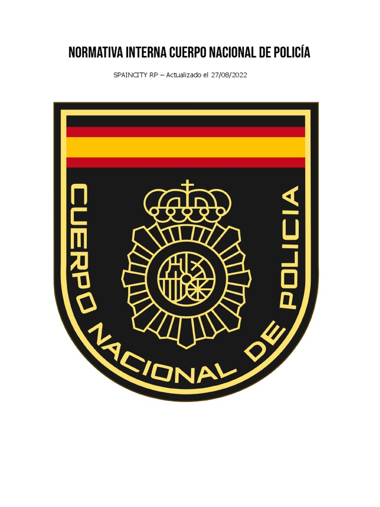 Normativa Interna CNP | PDF | Policía | Crimen y violencia