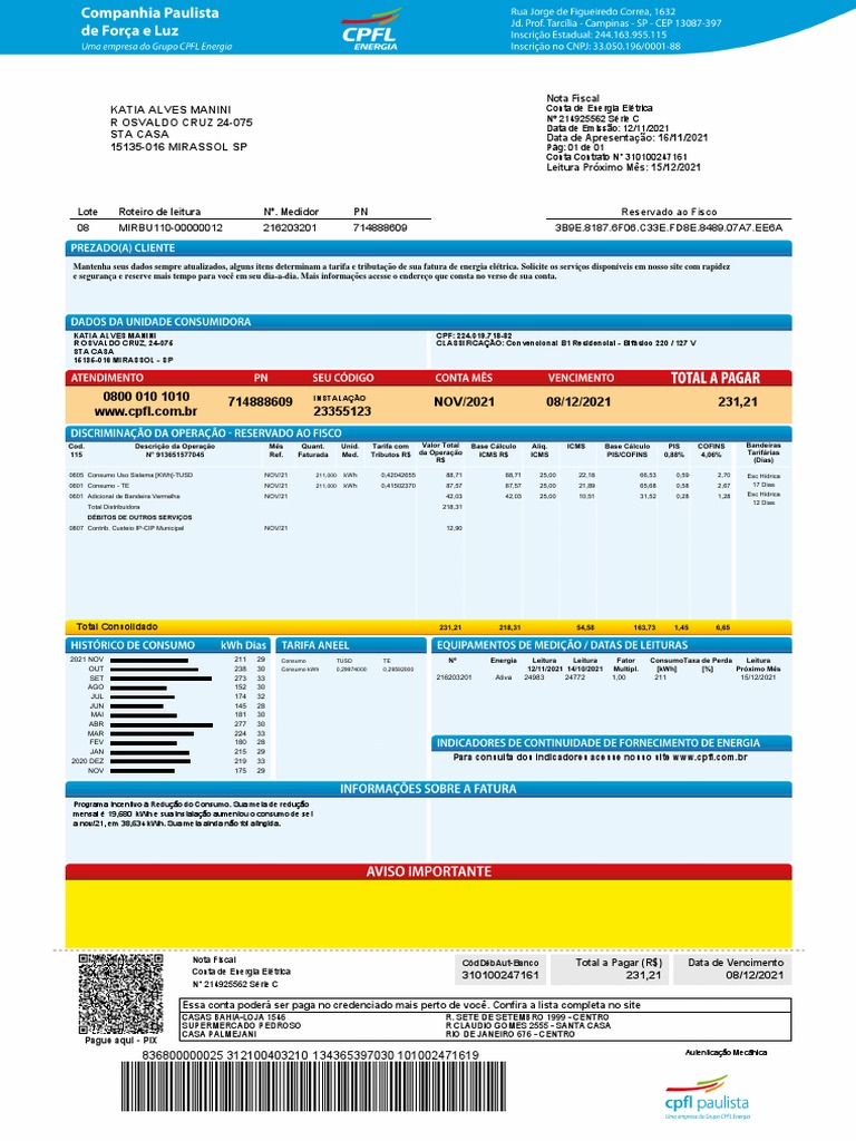Comprovante de Endereço | PDF