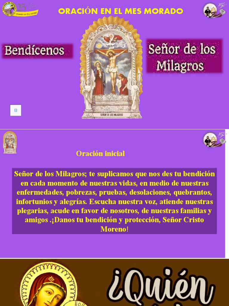 Oración en El Mes Morado | PDF