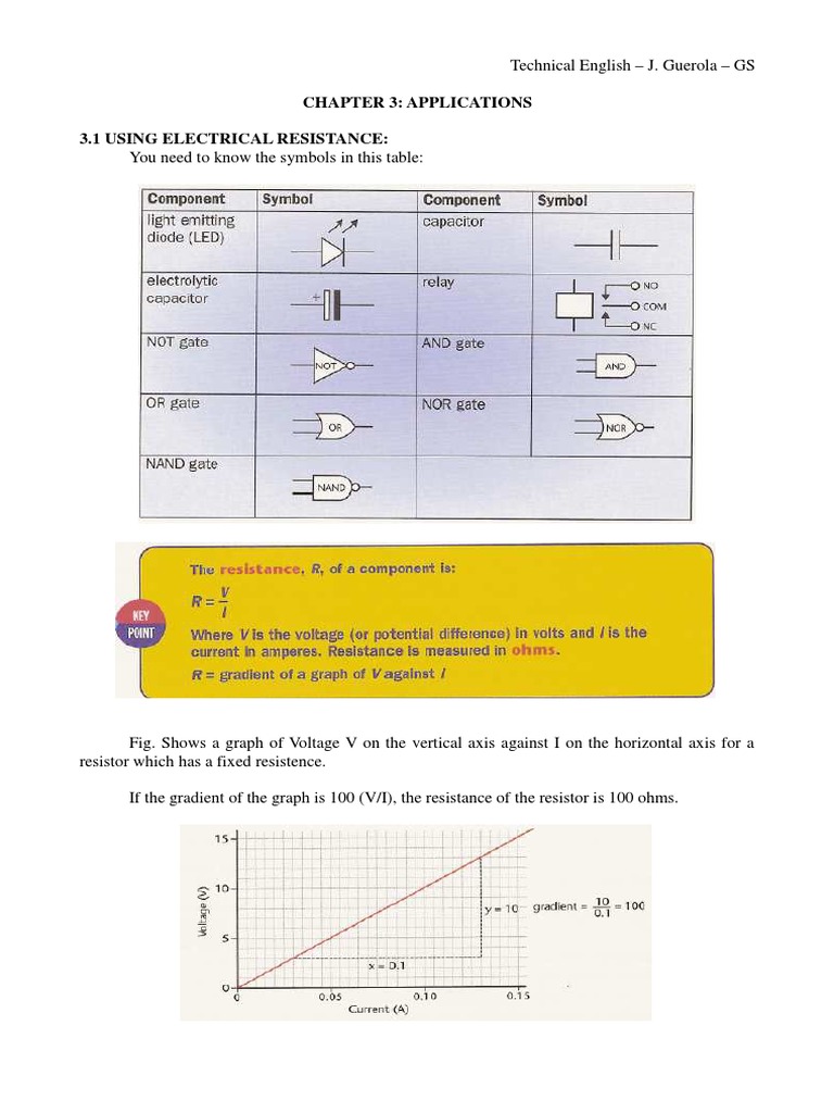 3applications JGT | PDF | Electrical Resistance And Conductance | Voltage