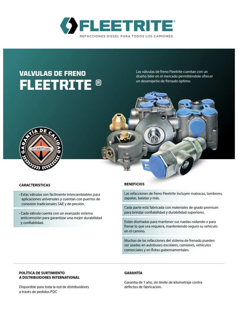 FLEETRITE | PDF | Vehículos | Ingeniería mecánica
