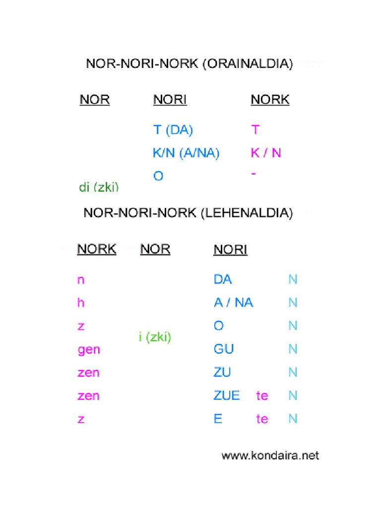 6 - Nor-Nori-Nork-Teoria | PDF
