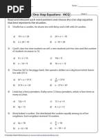 Grade 5 STAAR Math Practice Test | PDF | Mathematics