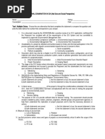 COSH Post Exam Revised | PDF | Occupational Safety And Health | Safety