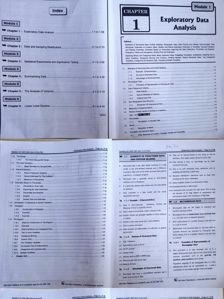 Statistics by Techneo | PDF