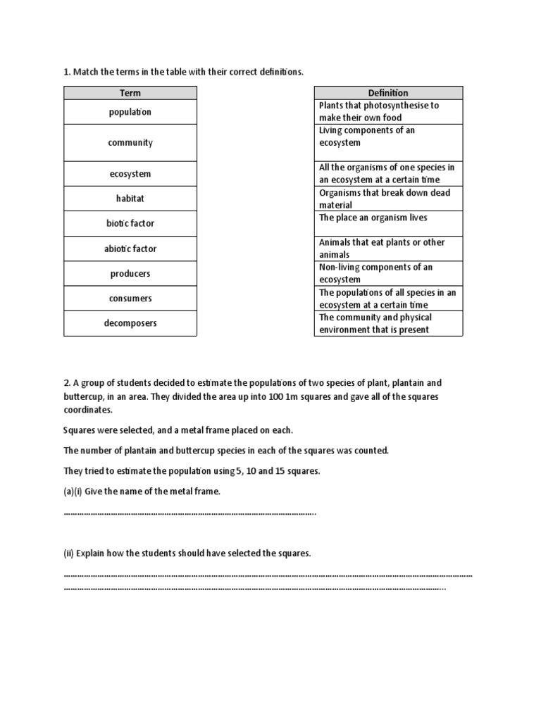 Document | PDF | Ecosystem | Environmental Science