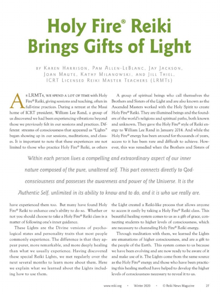 Holy Fire | PDF