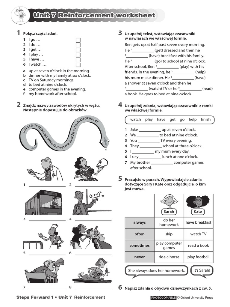 Unit 7 Reinforcement and Extension | PDF | Meal