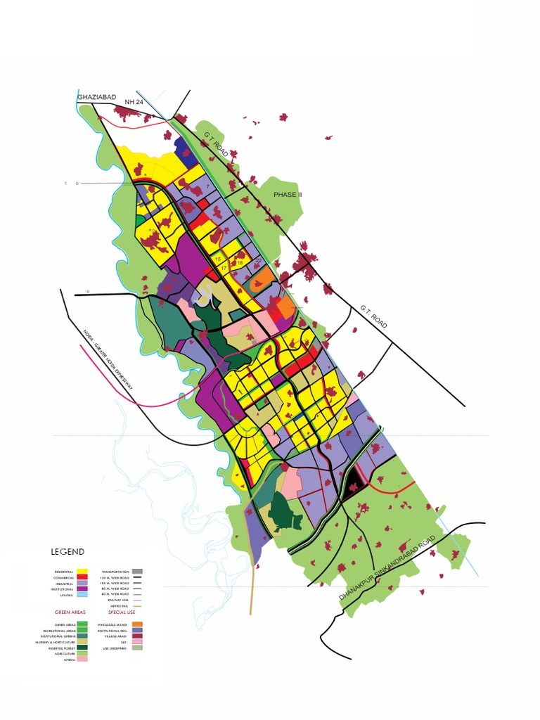 Greater Noida Master Plan 2021 | PDF