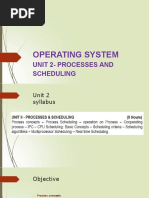 Process Management PPT For Operating Systems | PDF | Process (Computing) | Thread (Computing)