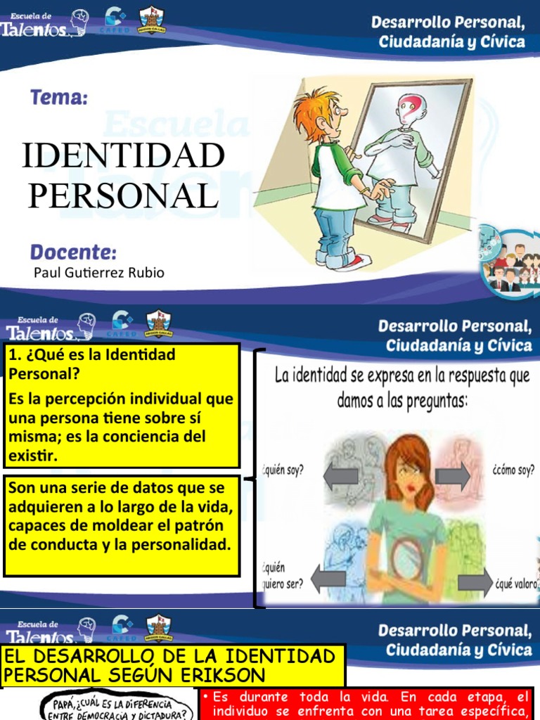 Influencia de la Identidad Personal | PDF | Psicología Social | Cognición