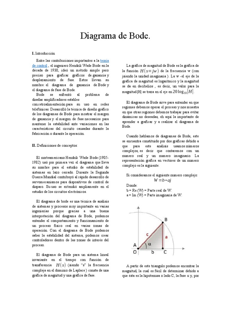 Diagrama de Bode | PDF | Matemáticas