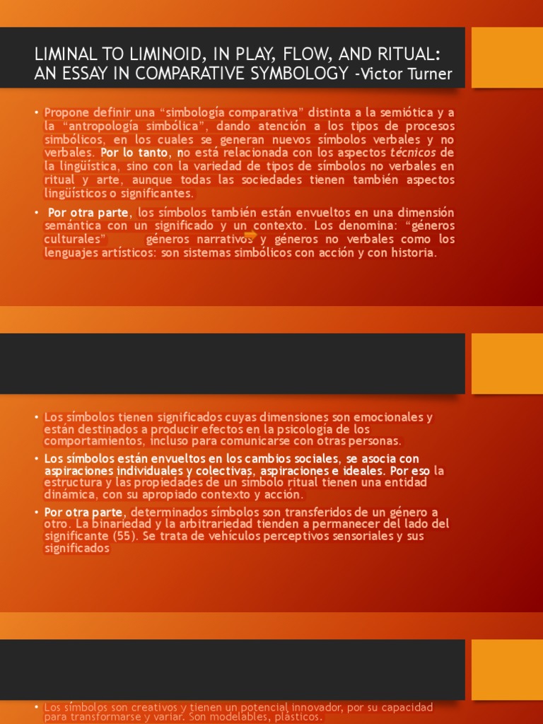 2 - (PPT) Victor Turner Liminal To Liminoid | PDF | Arte de performance ...