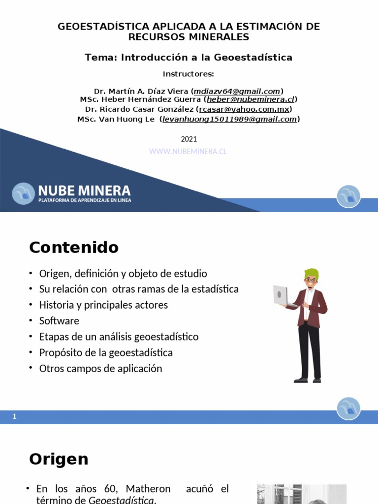 Geoestadística en Estimación Mineral | PDF | Estadísticas | Minería