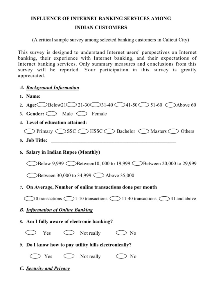 Fair Questionnaire | PDF