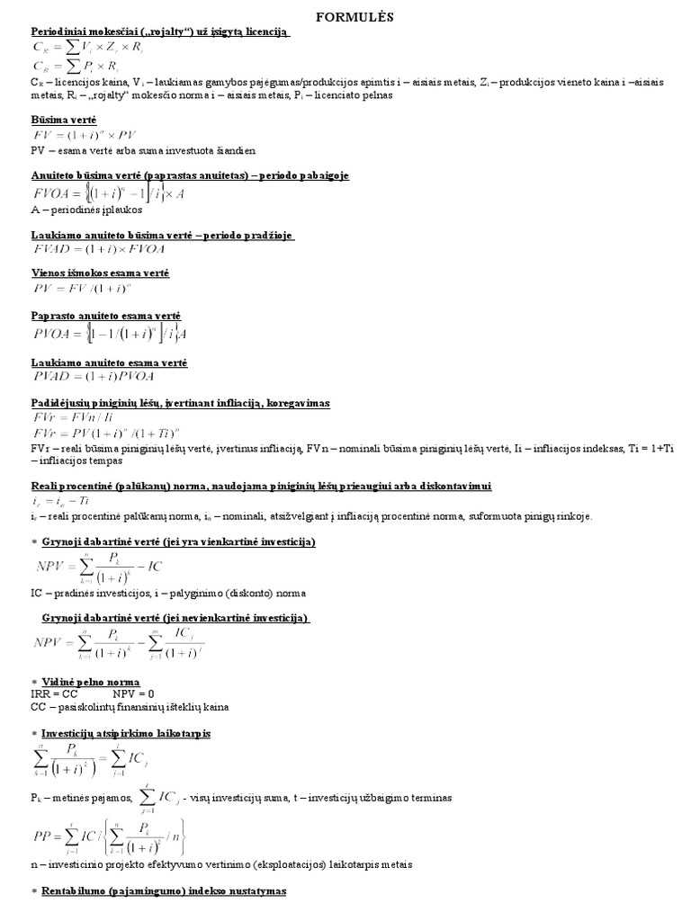 Egzui Formules | PDF