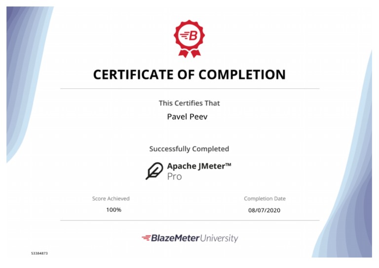 JMeter Pro Certificate | PDF