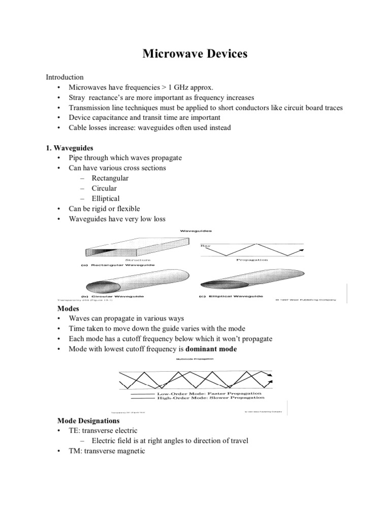 Different Microwave Devices | Microwave | Antenna (Radio)
