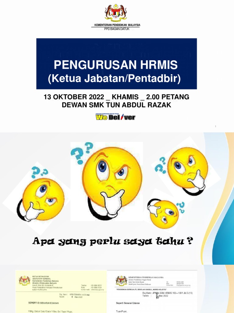 Slide Utama - Hrmis | PDF