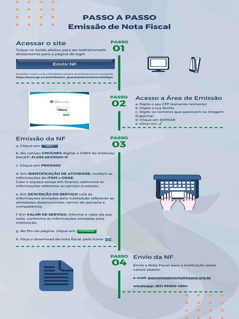 Emissão De Nota Fiscal Sagep Pdf Era Da Informação Programas