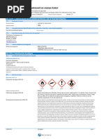 6 - Ficha de Seguridad CLORO (Sga) | PDF