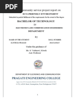 AEC - Community Service Project Report - Format | PDF | Organic Farming ...