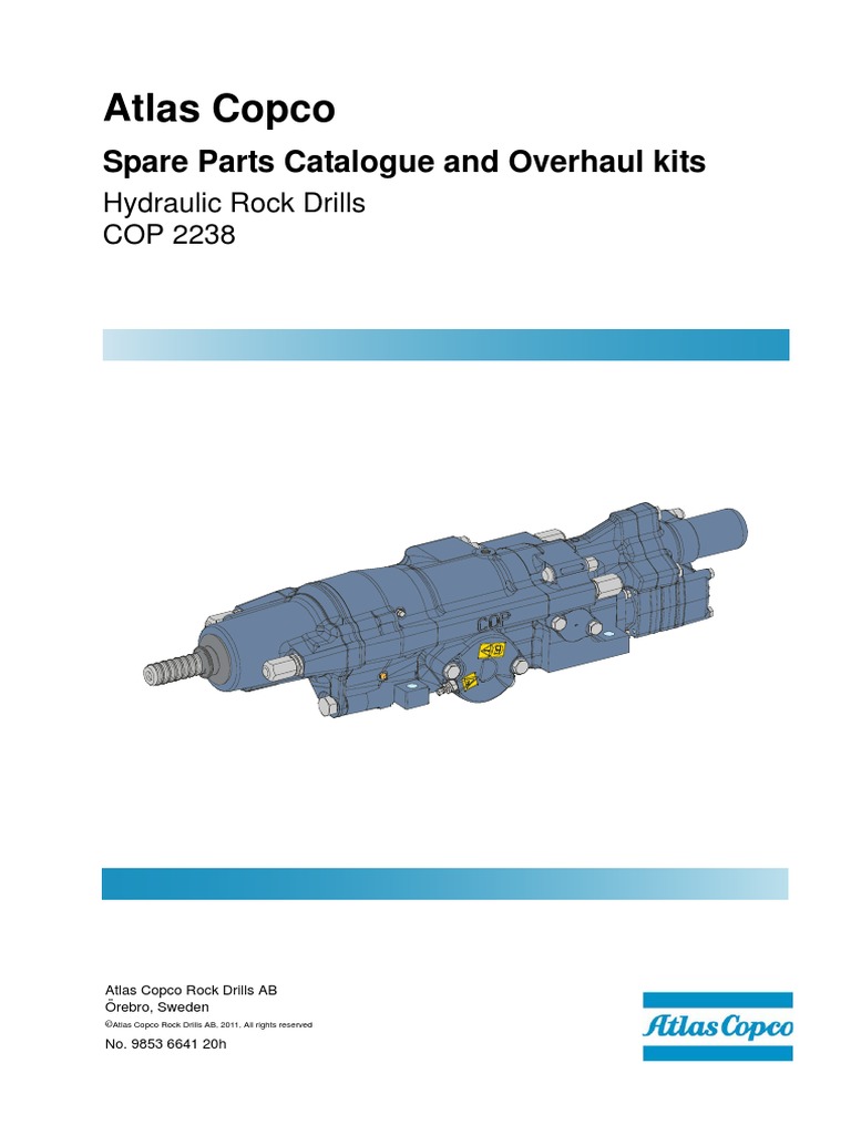 9853 6641 20h Spare Parts Catalogue COP 2238 | PDF