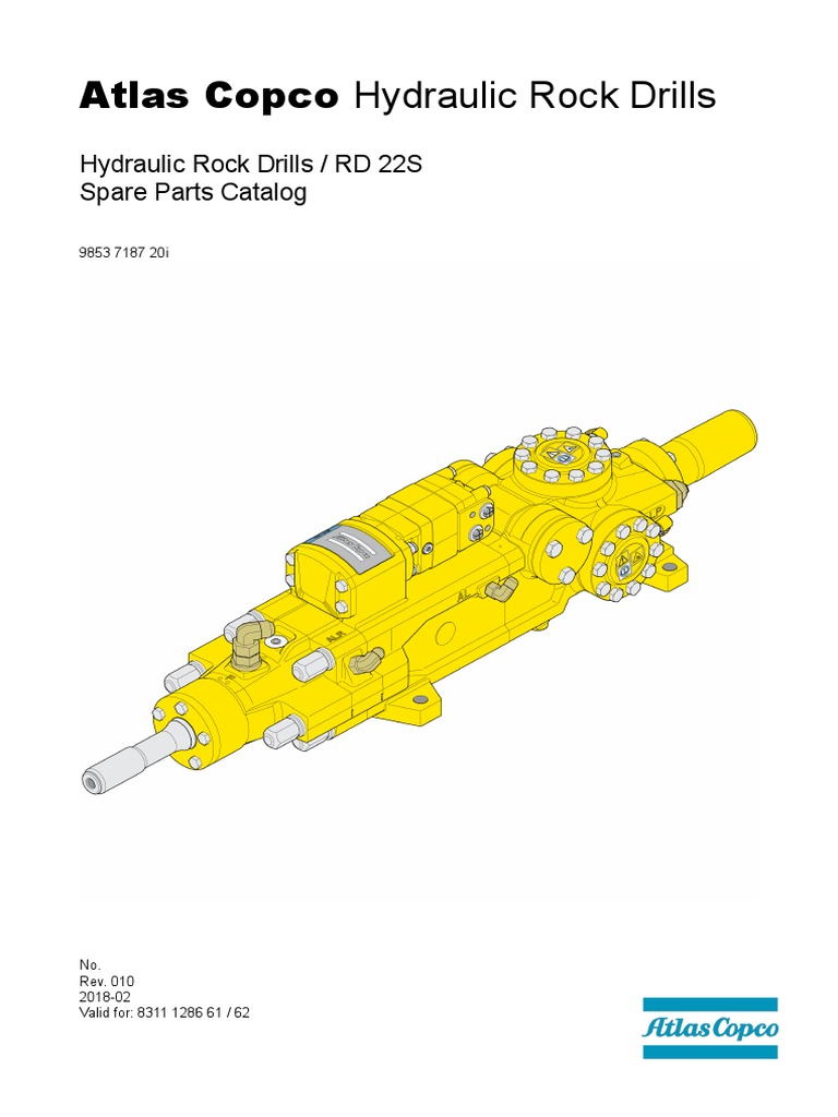 9853 7187 20i Spare Parts Catalog RD 22S | PDF | Valve | Screw
