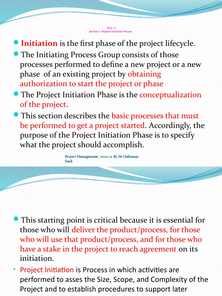 Project M. Part II Section 1a | PDF | Project Management | Business