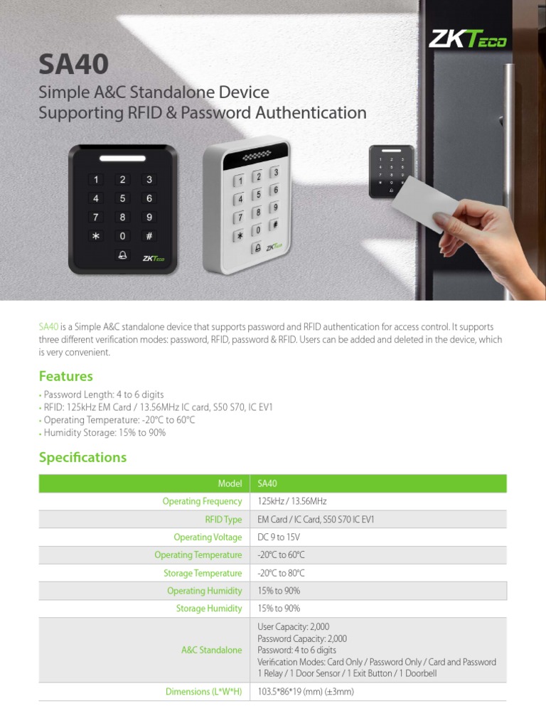 SA40 - Datssheet | PDF