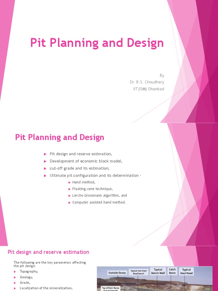 PIT PLANNING AND DESIGN | PDF | Mining | Coal Mining
